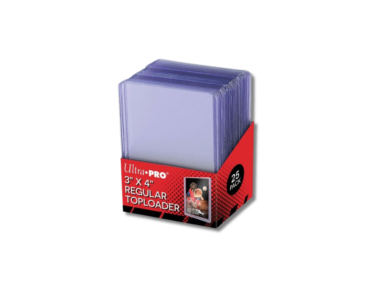 Toploader Ultra Pro 3x4 Regular Toploader - 25 ks – vortexstore