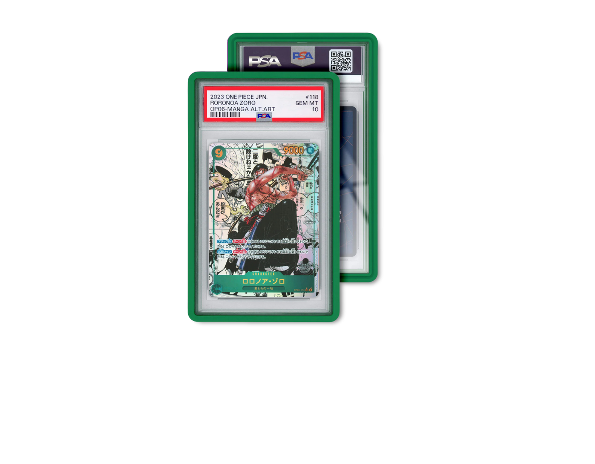 GradedGuard PSA Card Case - Green – vortexstore